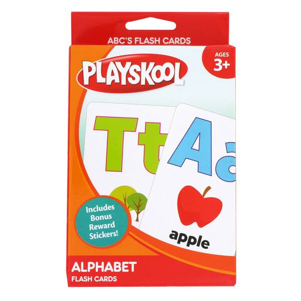 Playskool Ages 3+ Pre-K 'Alphabet' Flash Cards (36 Cards) - Bed Bath ...