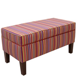Made to Order Striped Storage Bench - Bed Bath & Beyond - 9118113