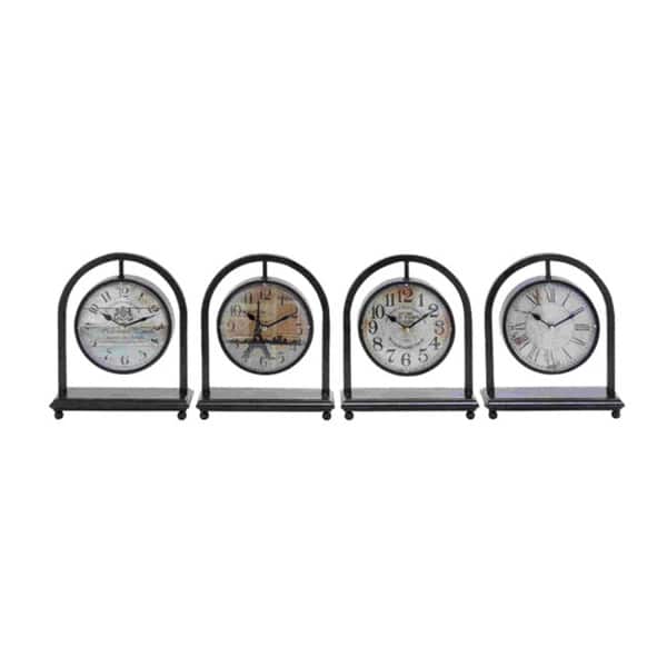 Metal Desk Clock (Set of 4) - Bed Bath & Beyond - 9118571