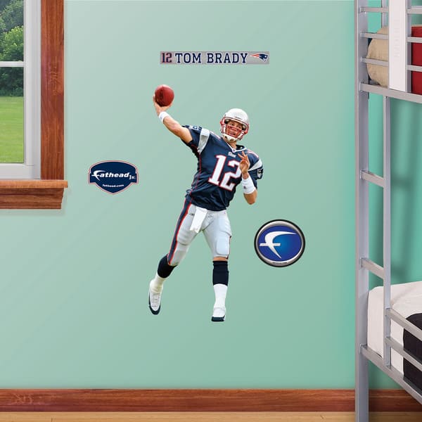 Fathead Jr. Tom Brady Wall Decals - Bed Bath & Beyond - 9126511