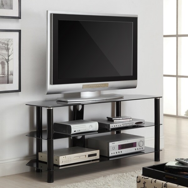 Innovex Concord Black TV Stand Bed Bath Beyond 9134539