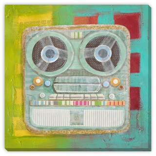Gallery Direct Dee Nessa's 'Vintage Tape Recorder' Canvas Gallery Wrap ...