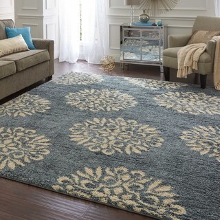 Mohawk Home Exploded Medallions Woven Shag Area Rug - Bed Bath & Beyond ...