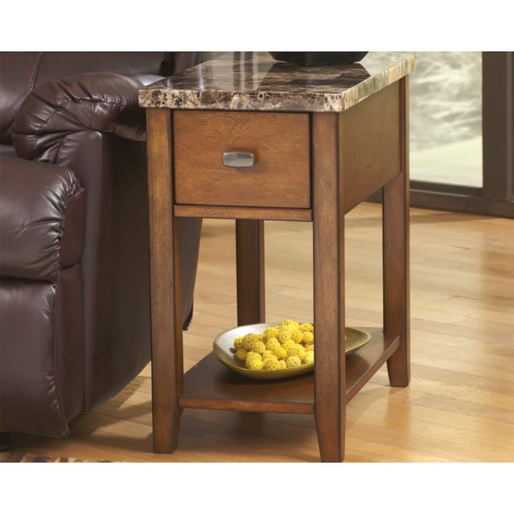 Breegin Contemporary Chair Side End Table Multi - Overstock - 9158360