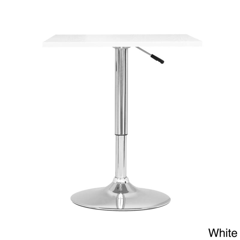 Maya Adjustable Height Square Bar Table - Overstock - 9164795