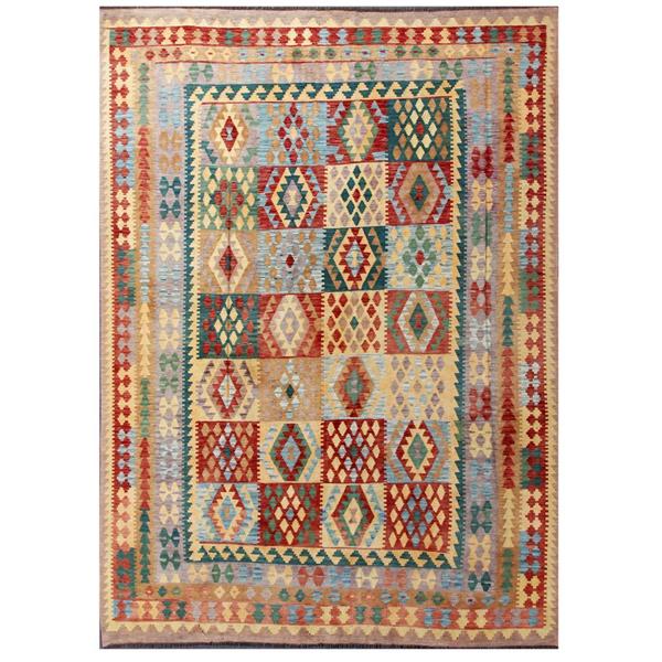 Shop Handmade Herat Oriental Afghan Tribal Wool Kilim Rug (Afghanistan ...