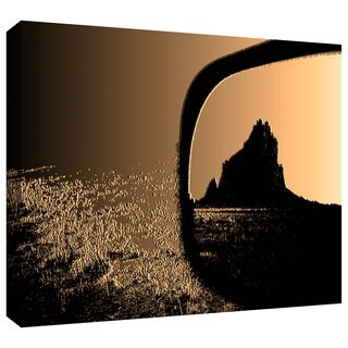 Dean Uhlinger 'Shiprock' Gallery-wrapped Canvas - Multi - Bed Bath ...