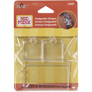Mod Podge Podgeable Shapes 6/Pkg - Bed Bath & Beyond - 9195523
