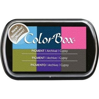 ColorBox Pigment Ink Pad 6 Colors-Gypsy - Bed Bath & Beyond - 9198579