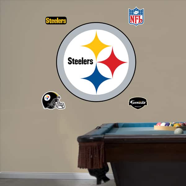 Fathead Pittsburgh Steelers Logo Wall Decals - Bed Bath & Beyond - 9199809