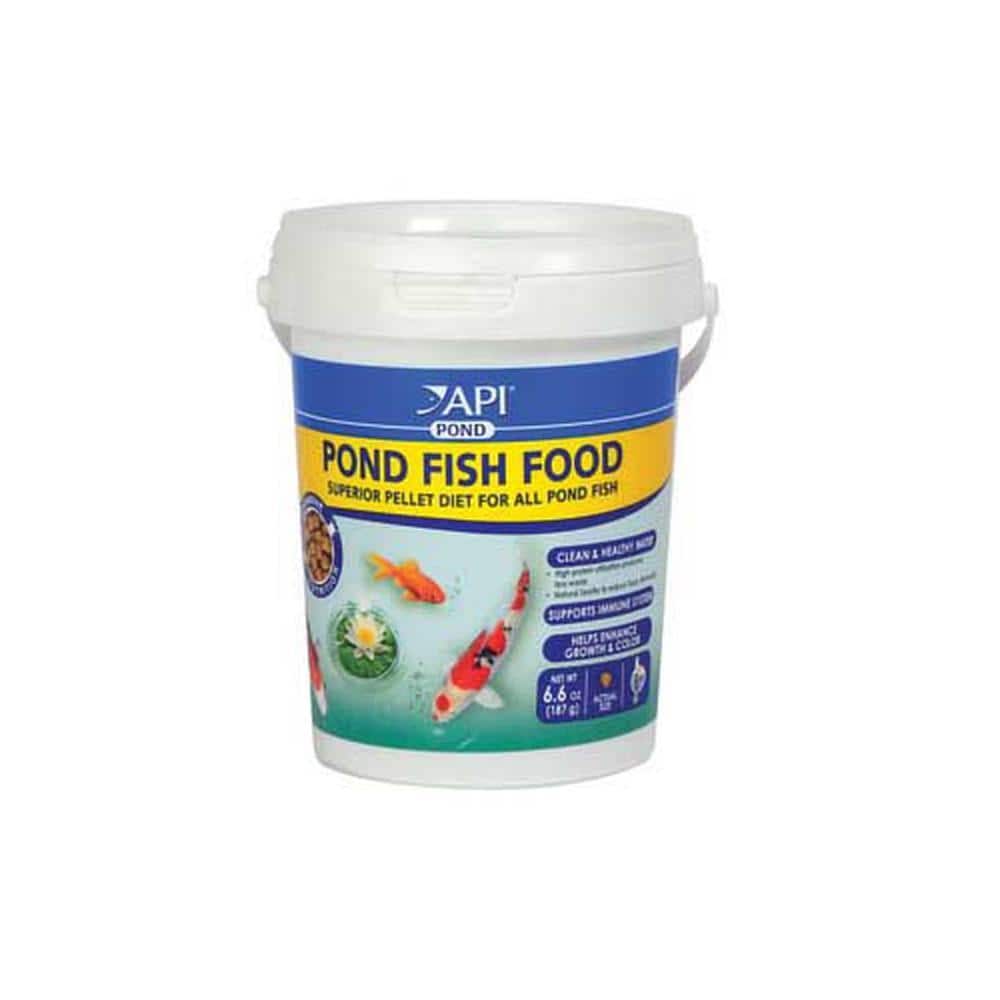Api Pond Fish Food 4mm Pellet 6.6oz - Free Shipping On Orders Over $45 ...
