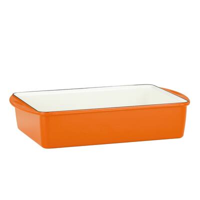 Mario Batali by Dansk Persimmon Deep Lasagna/ Roaster Pan - Overstock ...