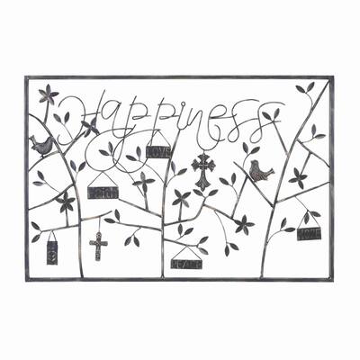 36-inch Metal Wall Sign - Overstock - 9204417