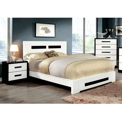 Furniture of America Seleness 3-piece Contemporary Two-tone Bedroom Set ...