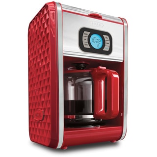 Bella Diamonds Red 12-cup Programmable Red Coffee Maker - Bed Bath ...