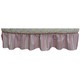 Nurture Imagination Pink Striped Dust Ruffle - Overstock - 9234137