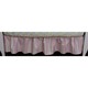 Nurture Imagination Pink Striped Dust Ruffle - Overstock - 9234137