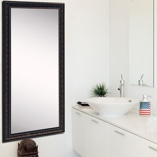 American Made Rayne Embellished 30.5 x 65.5-inch Wall Vanity Floor ...
