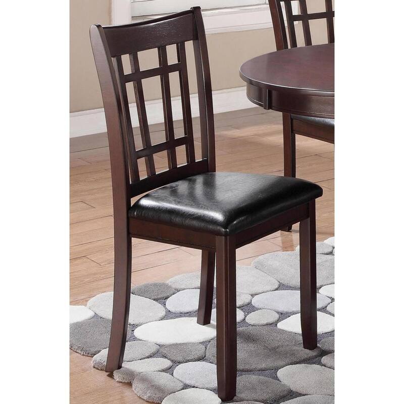 Splendor Espresso Contemporary Extendable Dining Set with Storage Base ...