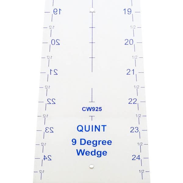 Circle Wedge-9 Degrees 25in Long W/1in Measuring - Bed Bath & Beyond ...