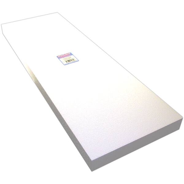 Smooth Foam Sheet 2"X12"X36" 1/Pkg-White - Bed Bath & Beyond - 9263474