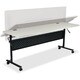 Lorell Silver Flipper Training Table - Bed Bath & Beyond - 9275787