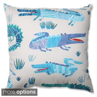 Pillow Perfect Croc Rhythm Throw Pillow - Bed Bath & Beyond - 9283771