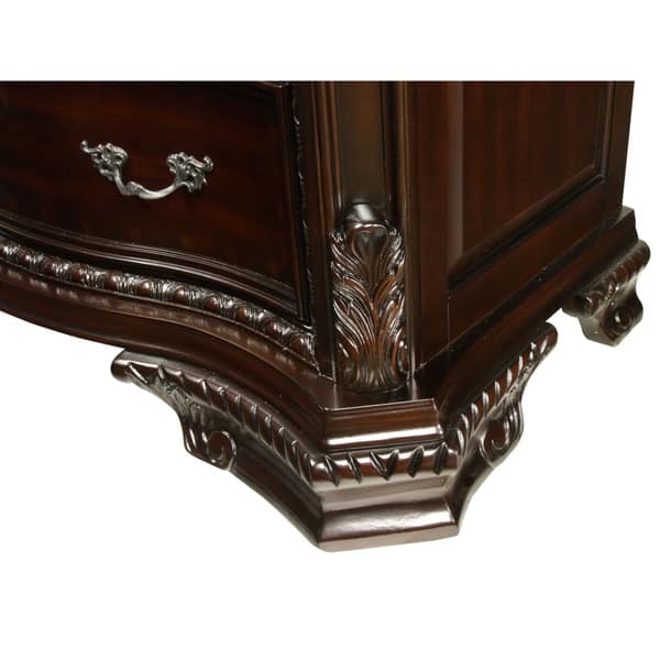 Vace Traditional Brown Cherry 6-Drawer Chest by Furniture of America ...