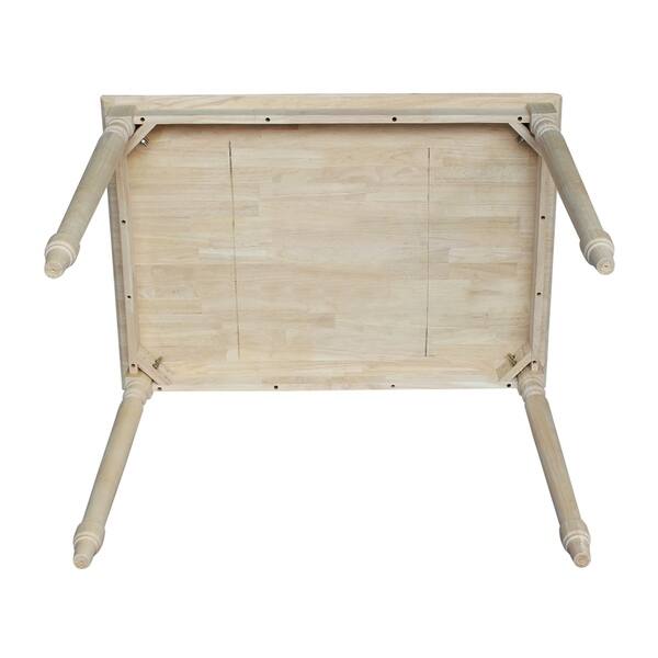 The Gray Barn Fairy Glen Unfinished Counter Height Turned-leg ...