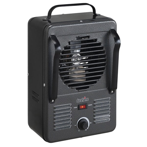 Duraflame DFH-UH-1-T Grey Portable Electric Compact Durable Utility ...