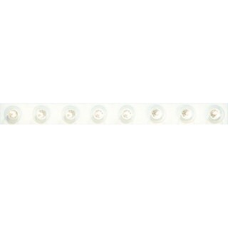 Progress Lighting White Eight-light Broadway Lighting Strip - Bed Bath ...