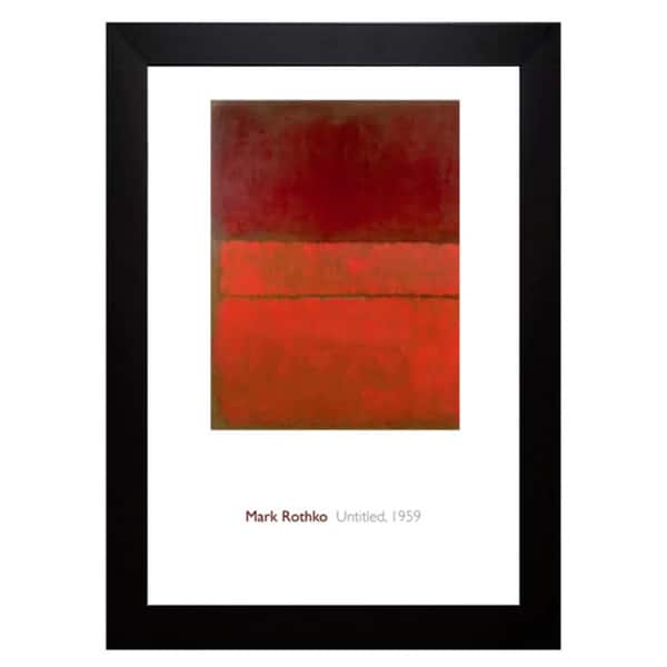 Mark Rothko 'Untitled, 1959' Framed Art - Bed Bath & Beyond - 9354895