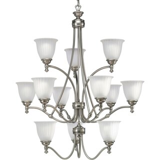 Progress Lighting Renovations Collection 12-Light 3-Tier Antique Nickel ...
