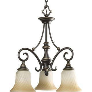 Progress Lighting 3-light Chandelier Lighting Fixture - Bed Bath ...