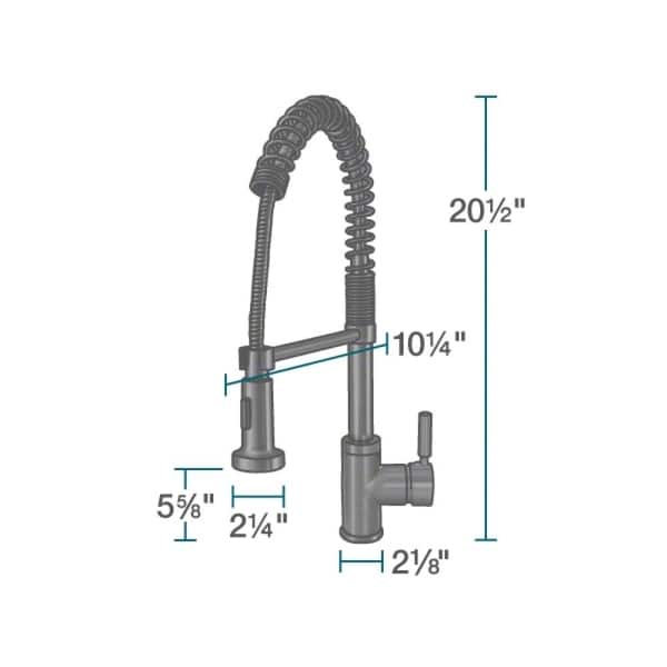 Sir Faucet Spring-spout Kitchen Faucet - Bed Bath & Beyond - 9371920