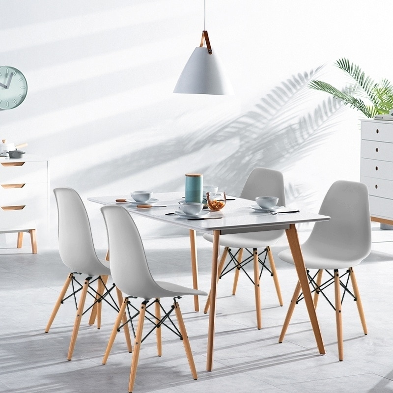 Poly and Bark Vortex Dining Chair Natural Wood Leg Set of 2 Bed Bath Beyond 9375204