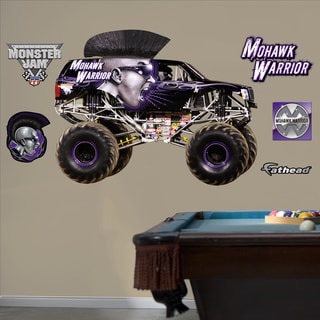 Fathead Monster Jam 'Mohawk Warrior' Decals - Bed Bath & Beyond - 9378161