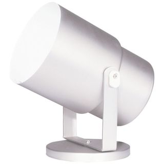 Gloss White Single-light Wall/ Ceiling Spot Light or Floor Pod - Bed ...