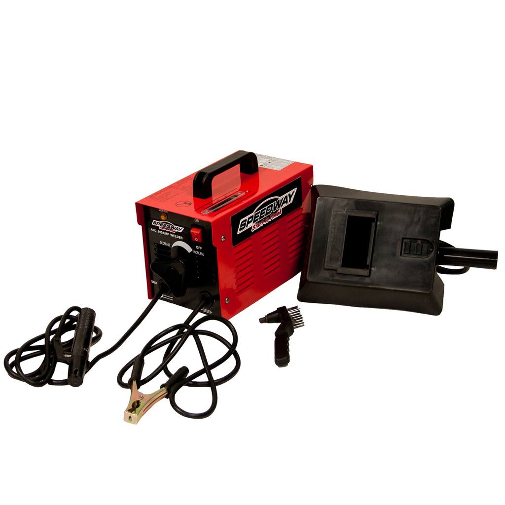 Speedway 230-volt Single Phase Arc Welder - Red - Overstock - 9396719