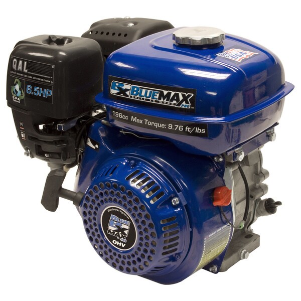 Blue Max 6.5 HP 4-stroke Gas Powered 196 CC Engine - 16585587 ...