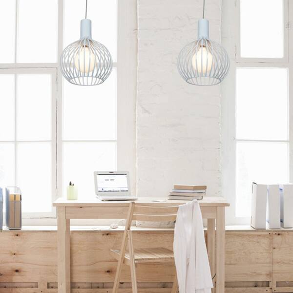 Access Lighting Chuki 1-Light 12 inch Metal Ribbed Pendant - Bed Bath ...