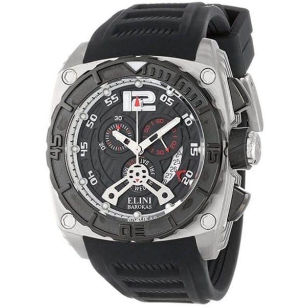 Elini Barokas Men's ELINI-17012-01 Commander Black Watch - Free ...