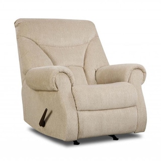 Made to Order Simmons Upholstery Aegean Cream Rocker Recliner - Bed ...