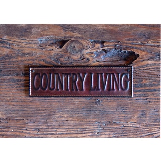 10-inch 'COUNTRY LIVING' Sign - Bed Bath & Beyond - 9425853