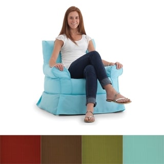 BeanSack Big Joe Babette Outdoor/ Indoor Bean Filled Arm Chair - Bed ...