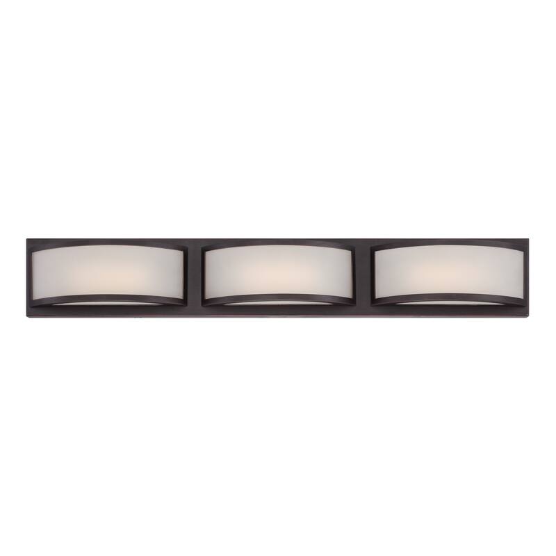 Nuvo Mercer 3-light LED Vanity - Overstock - 9445016
