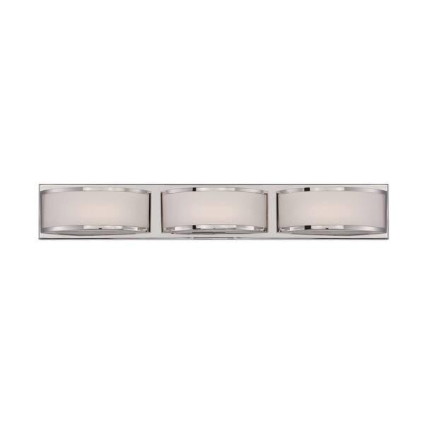 Nuvo Mercer 3-light LED Vanity - Bed Bath & Beyond - 9445016