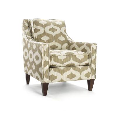 Pryce Oatmeal Occasional Chair - Overstock - 9449302