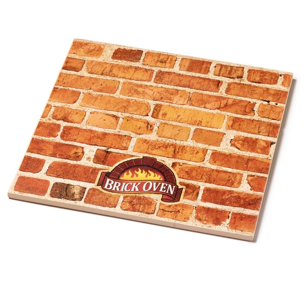 Brick Oven 12-inch Square Ceramic Pizza Stone - Free Shipping On Orders ...