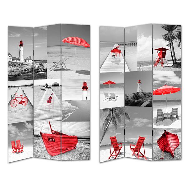 Beach Themed Room Divider - Bed Bath & Beyond - 9464486